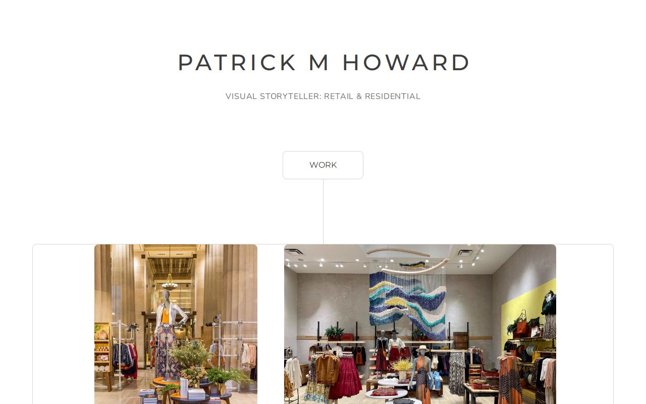 Portfolio for Patrick Howard